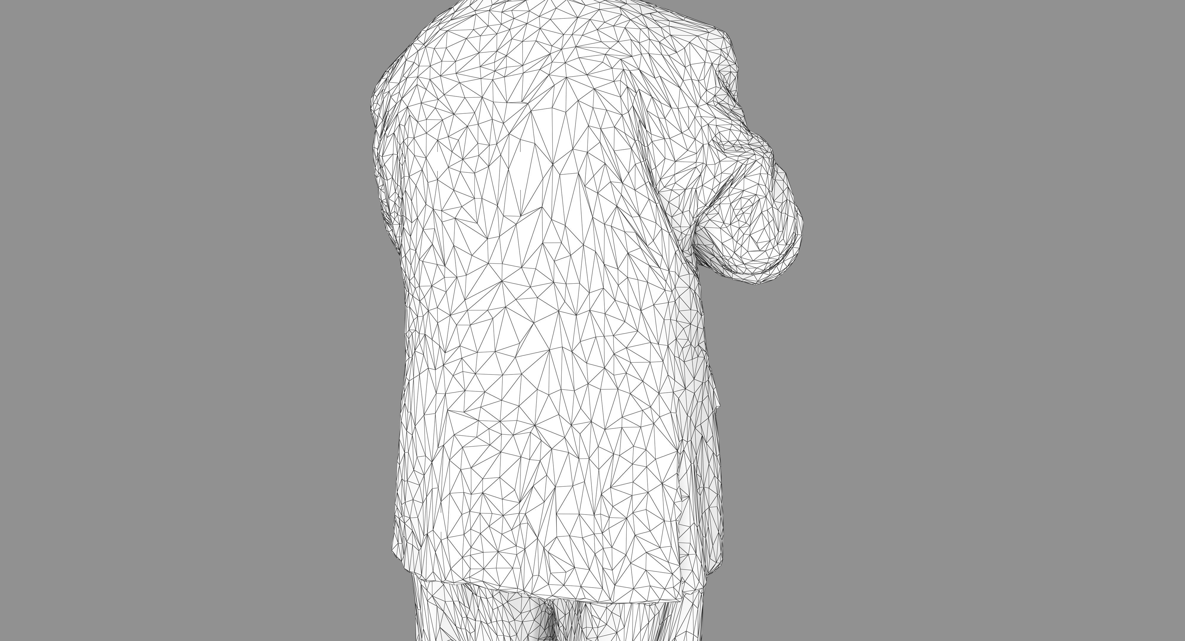 3D model Oldman Fix Tie VR / AR / low-poly | CGTrader