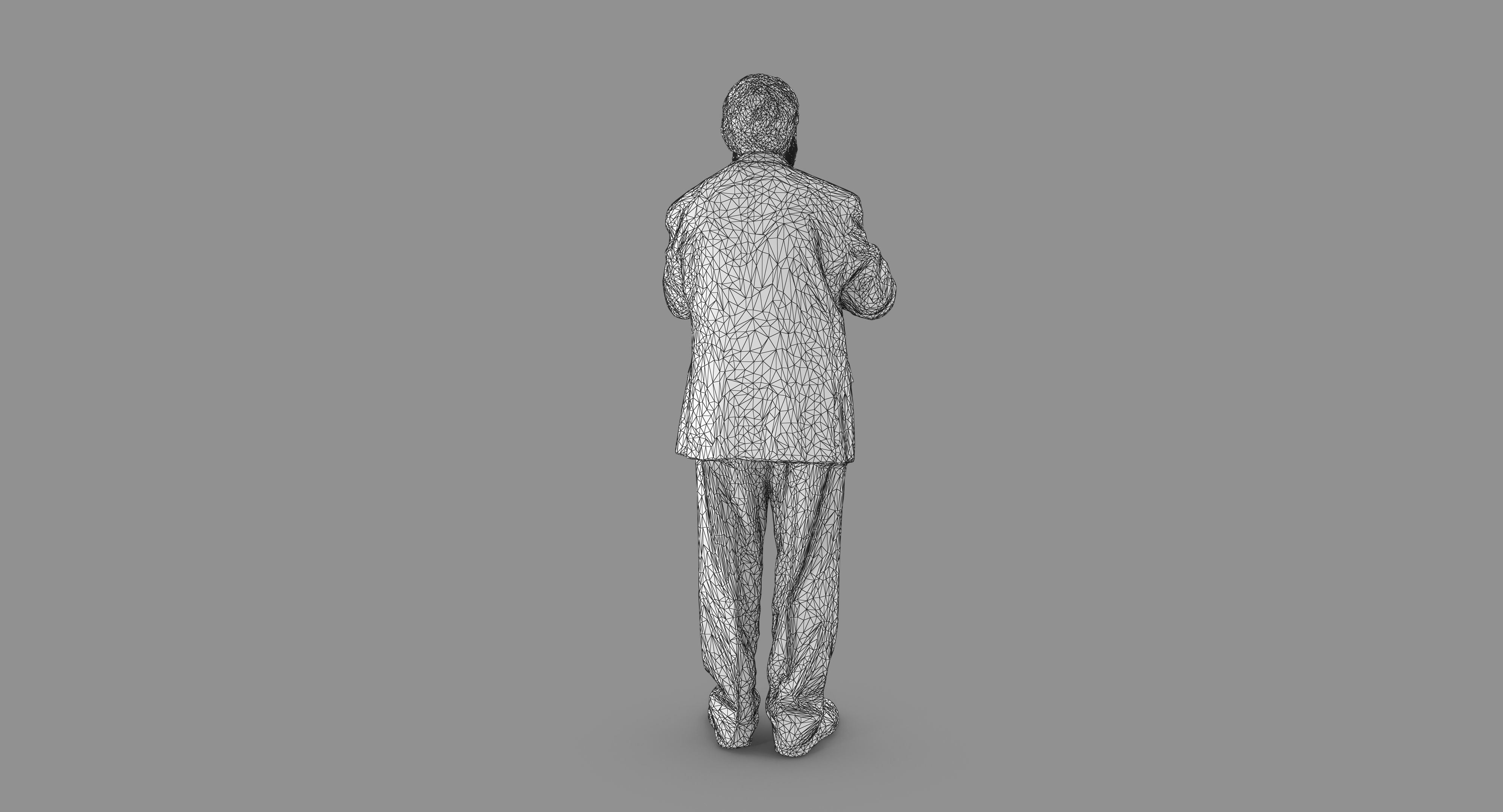 3D model Oldman Fix Tie VR / AR / low-poly | CGTrader