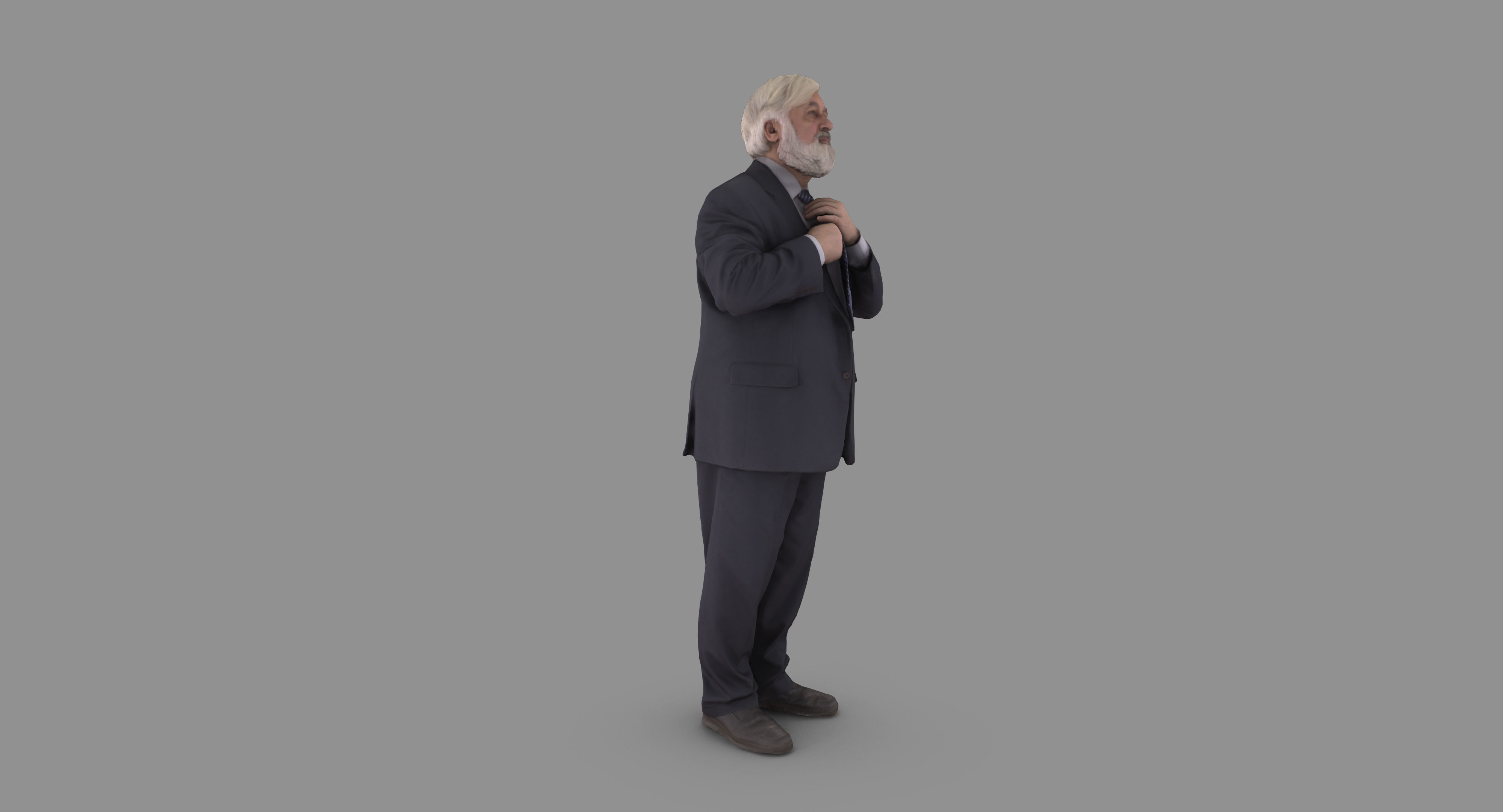 3D model Oldman Fix Tie VR / AR / low-poly | CGTrader