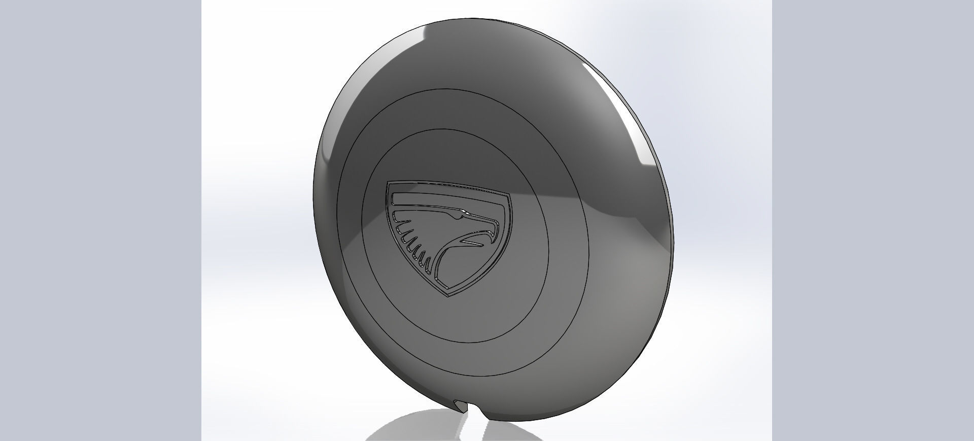Eagle Talon center cap 3D model 3D printable | CGTrader