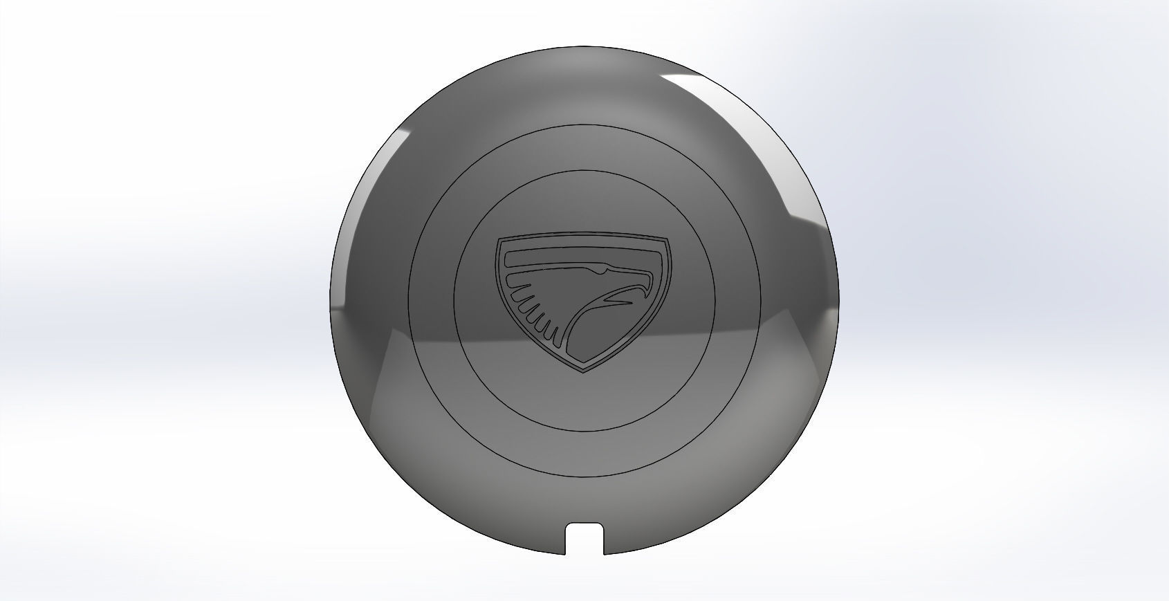 Eagle Talon center cap 3D model 3D printable | CGTrader