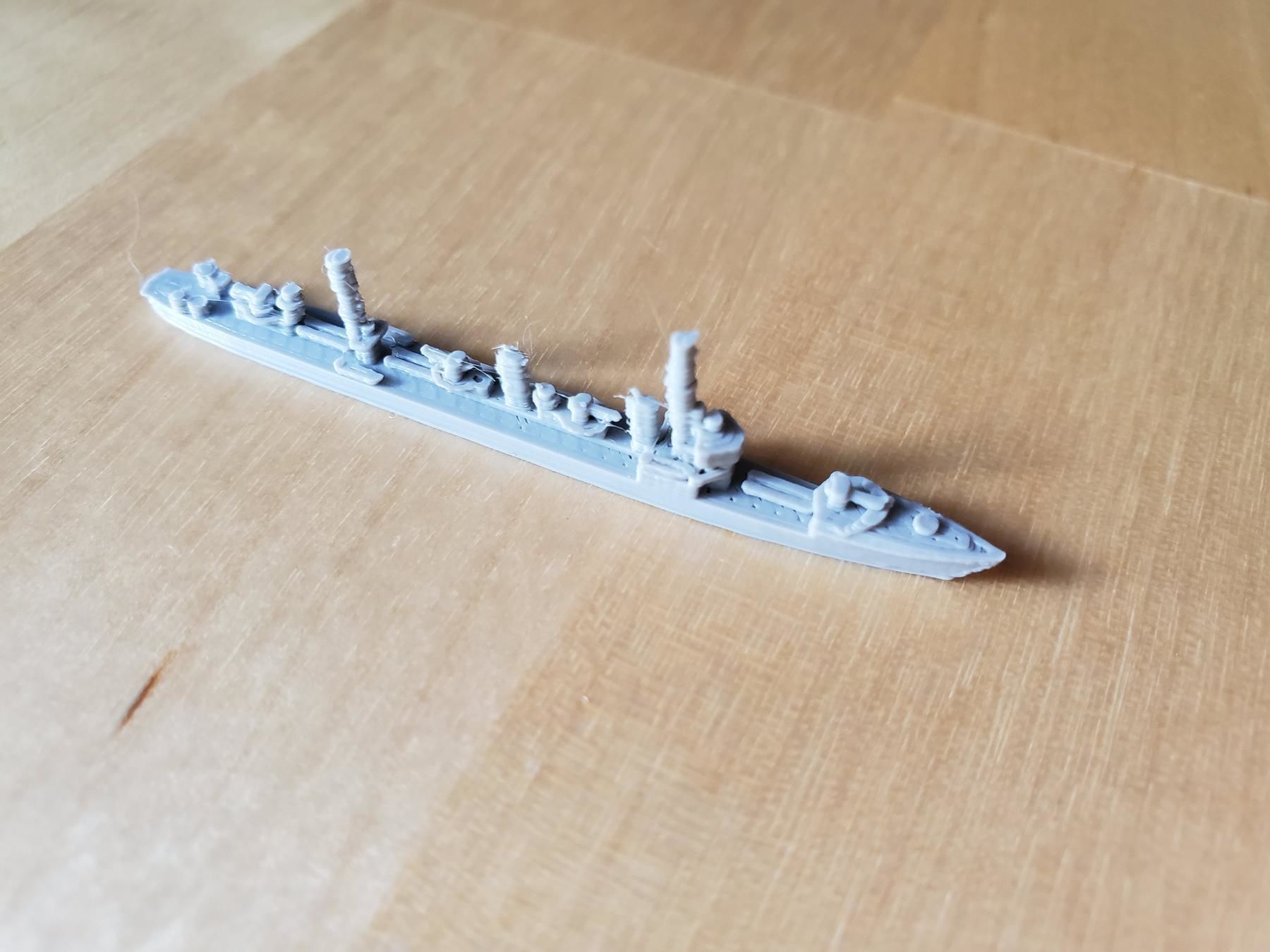 Japanese Minekaze Class Destroyer Warship 3D model 3D printable | CGTrader