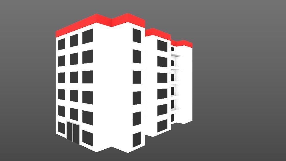 Cartoon Builds free VR / AR / low-poly 3D model | CGTrader