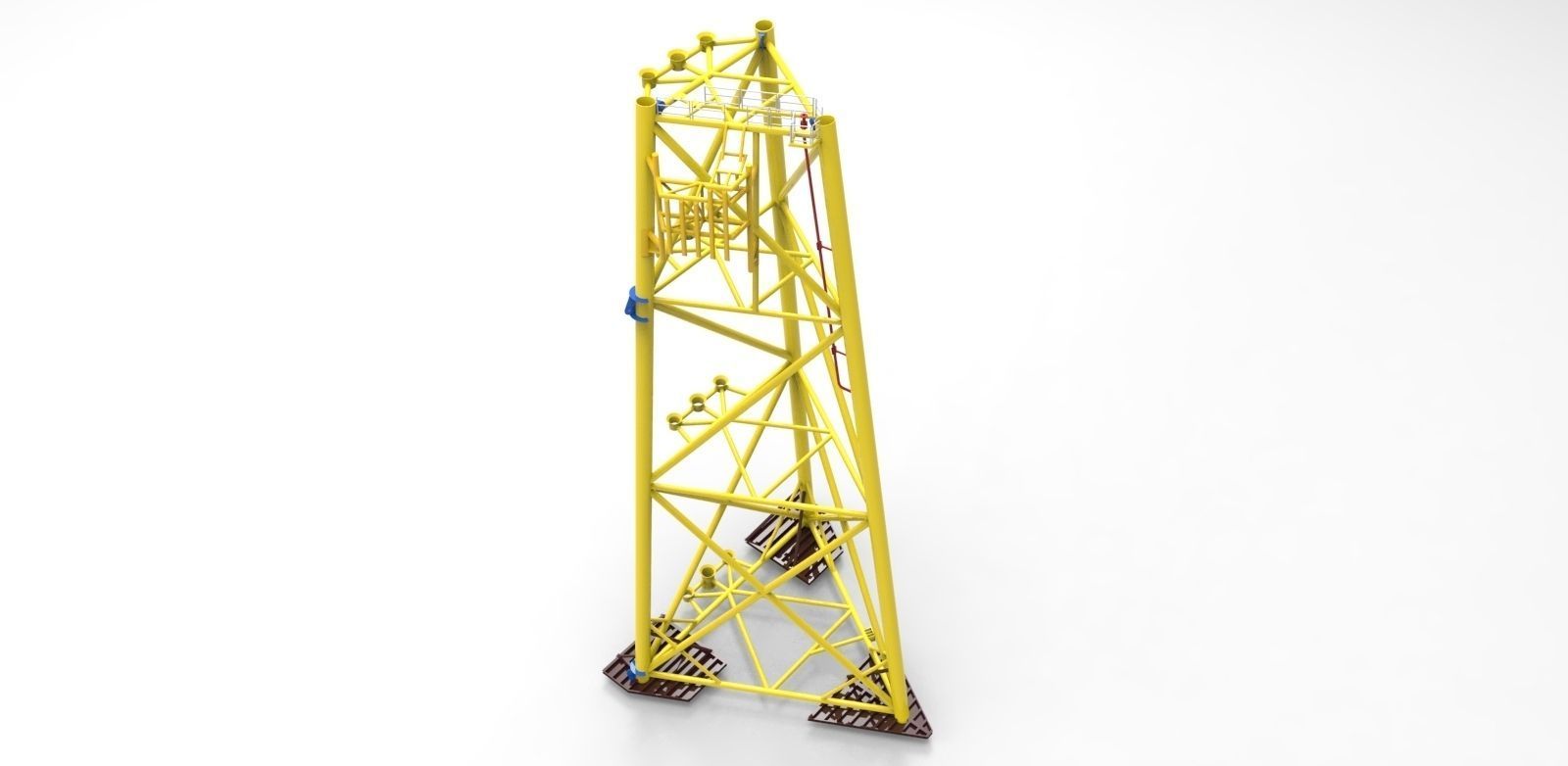 Tripod jacket free 3D model | CGTrader