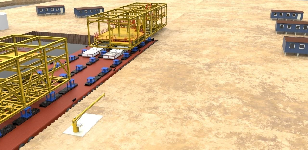 Modules load out free 3D model | CGTrader