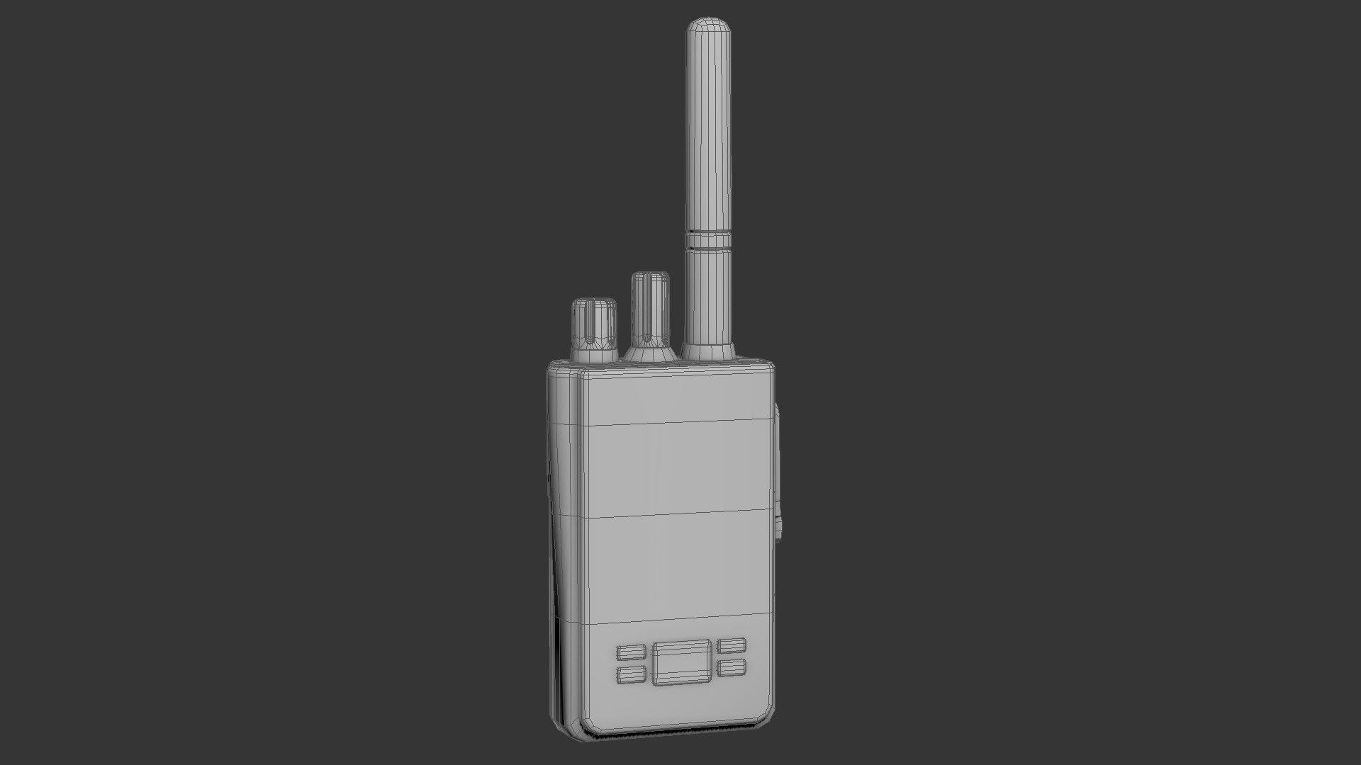3D model Two-Way Radio VR / AR / low-poly | CGTrader