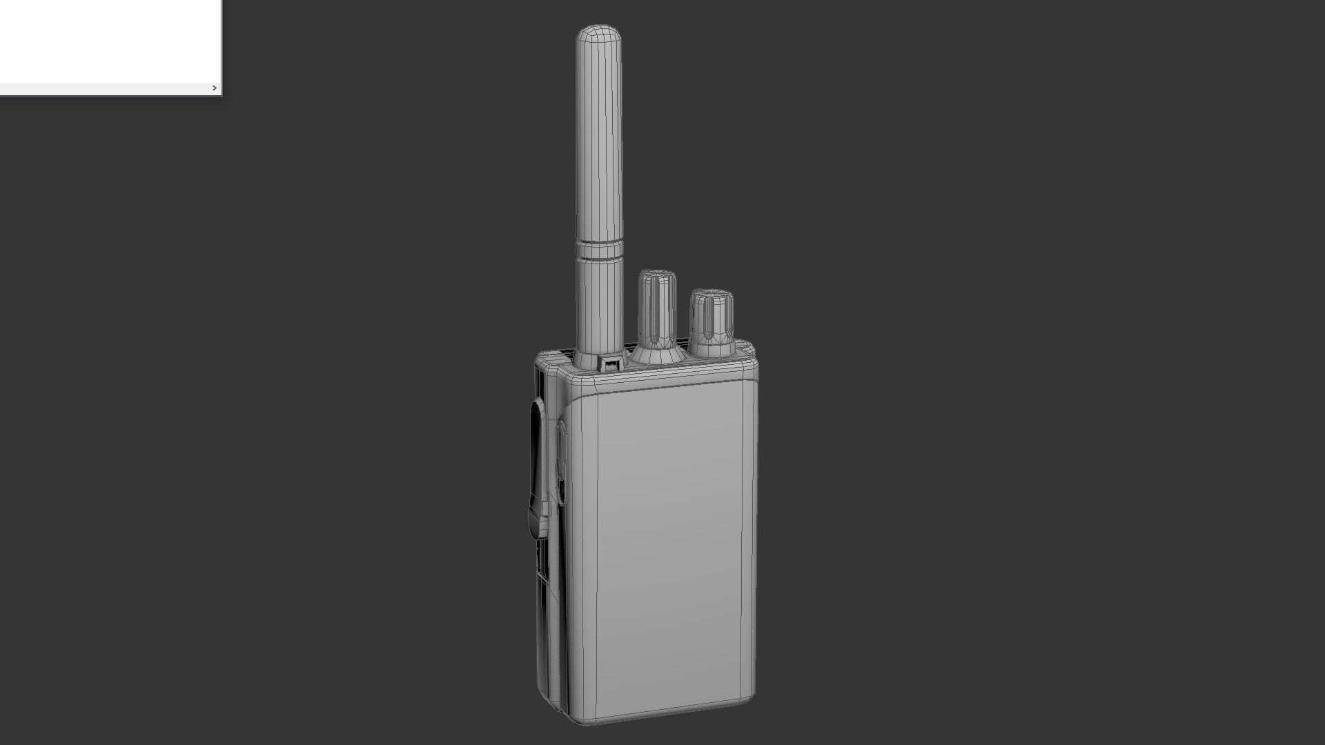 3D model Two-Way Radio VR / AR / low-poly | CGTrader
