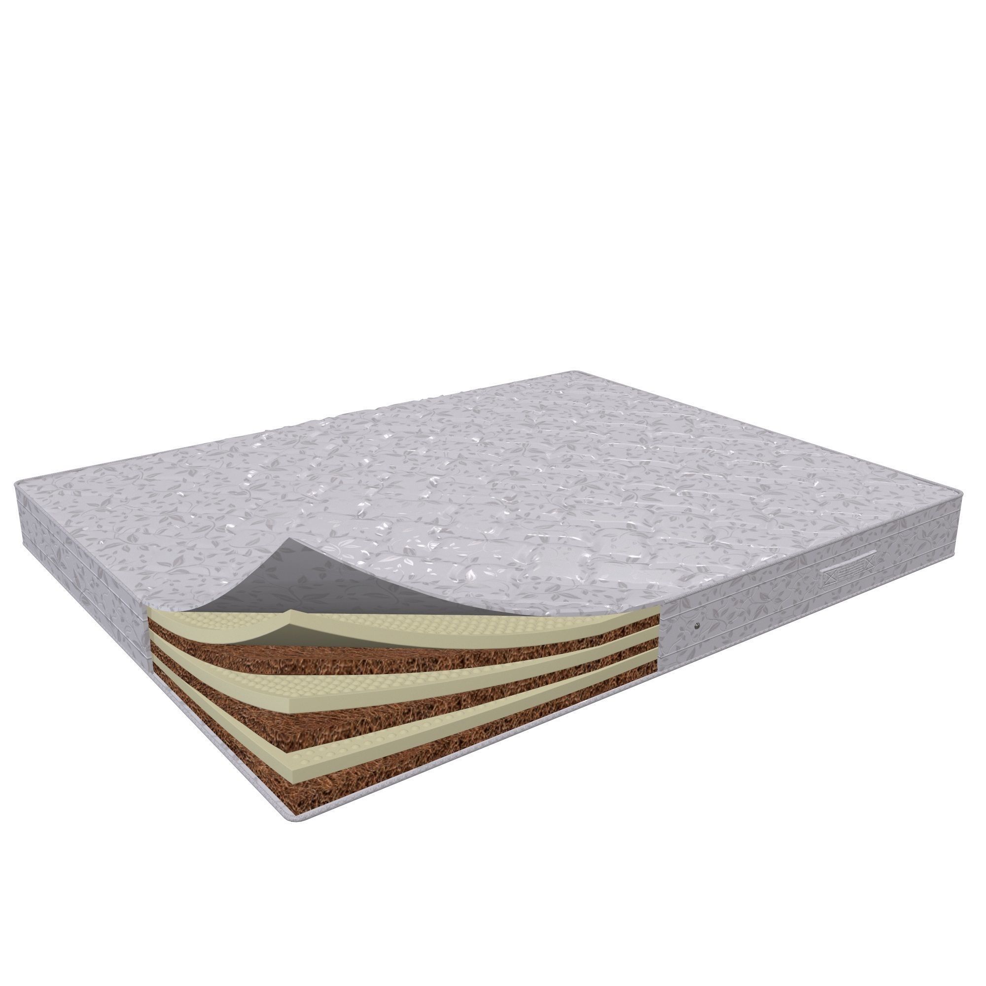 Mattress section with pocket spring 3D model | CGTrader