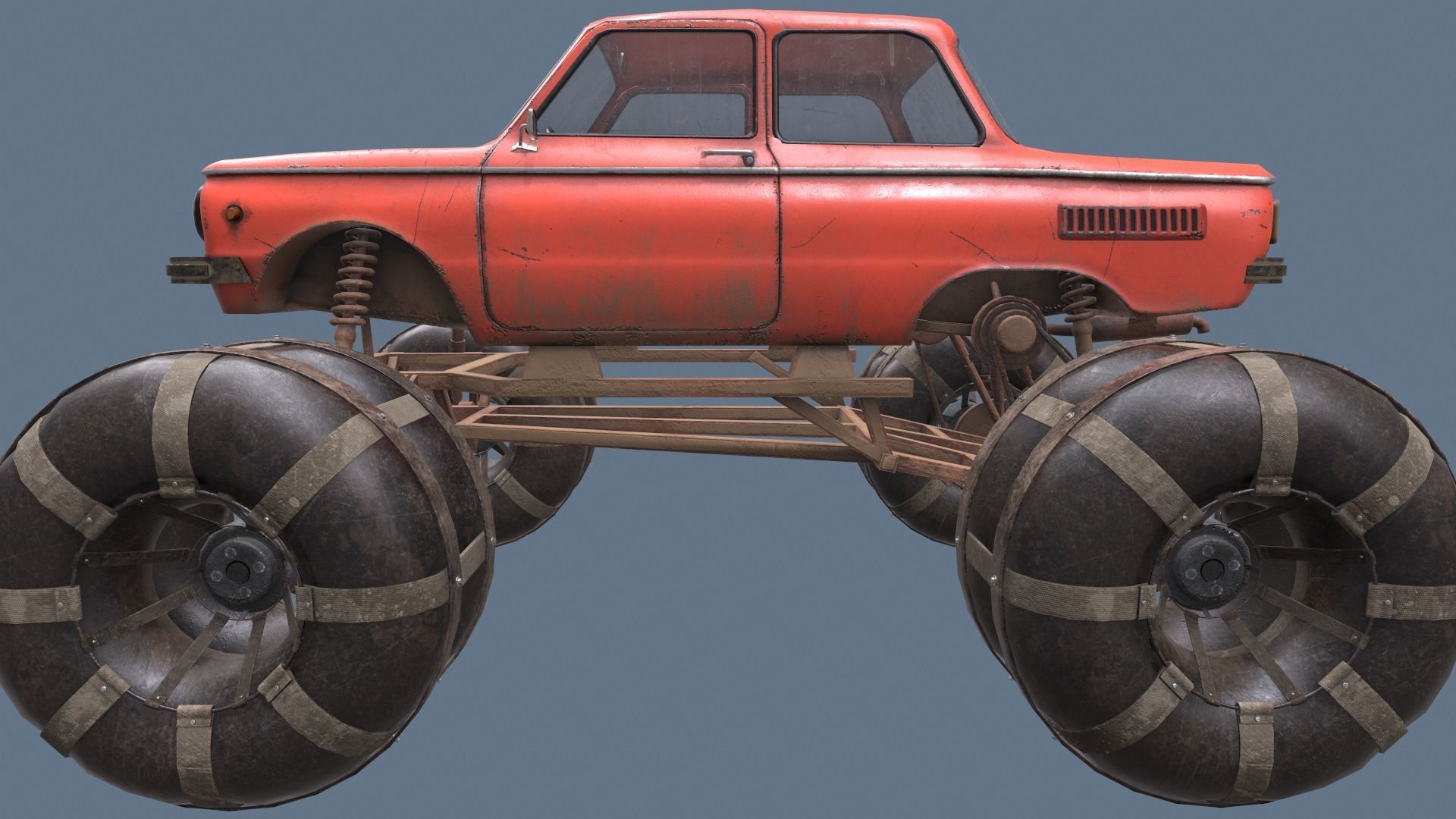 3D model zaporozhec ZAZ 968M 4K VR / AR / low-poly | CGTrader