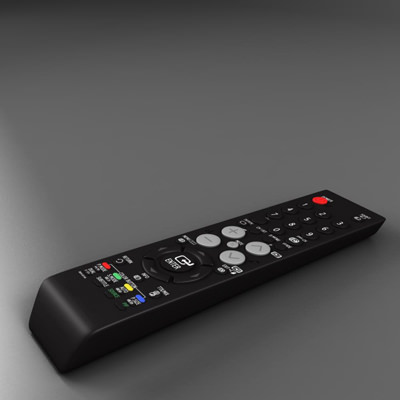 TFT remote control 3D model | CGTrader