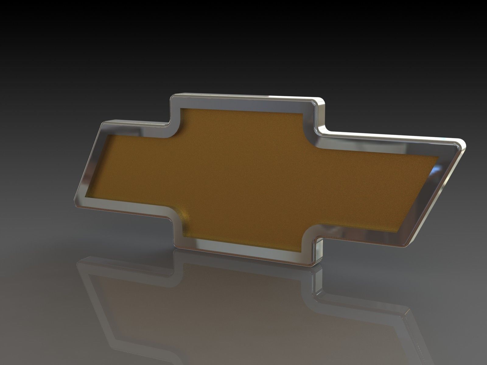 Chev Logo free 3D model | CGTrader