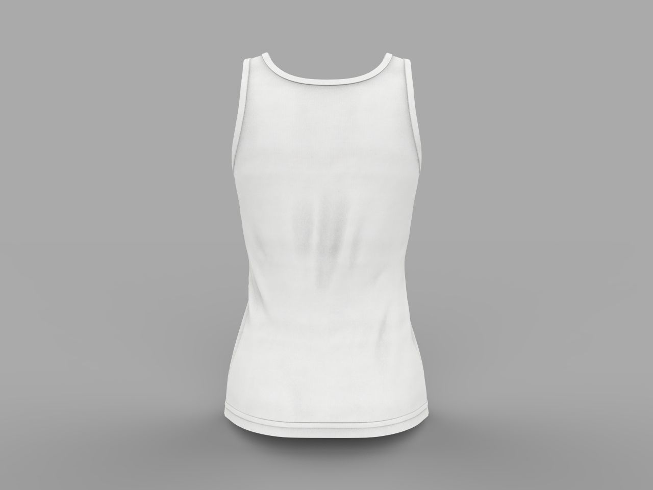 3D model Women tank top with UV map VR / AR / low-poly | CGTrader