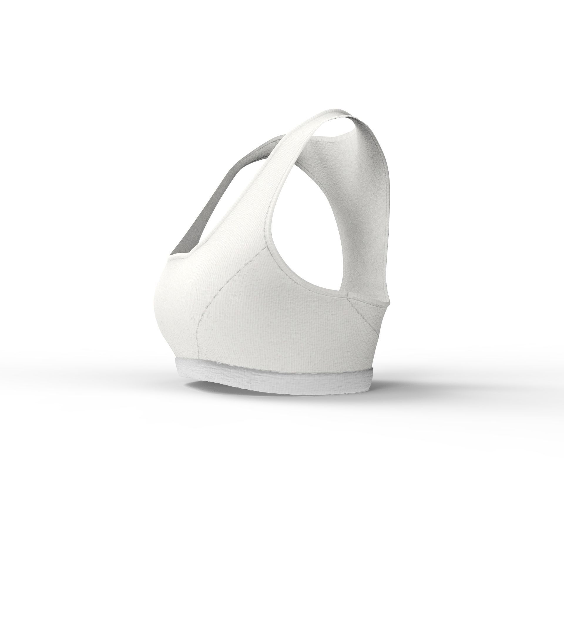 Women Sports Bra Top with UV map 3D model | CGTrader