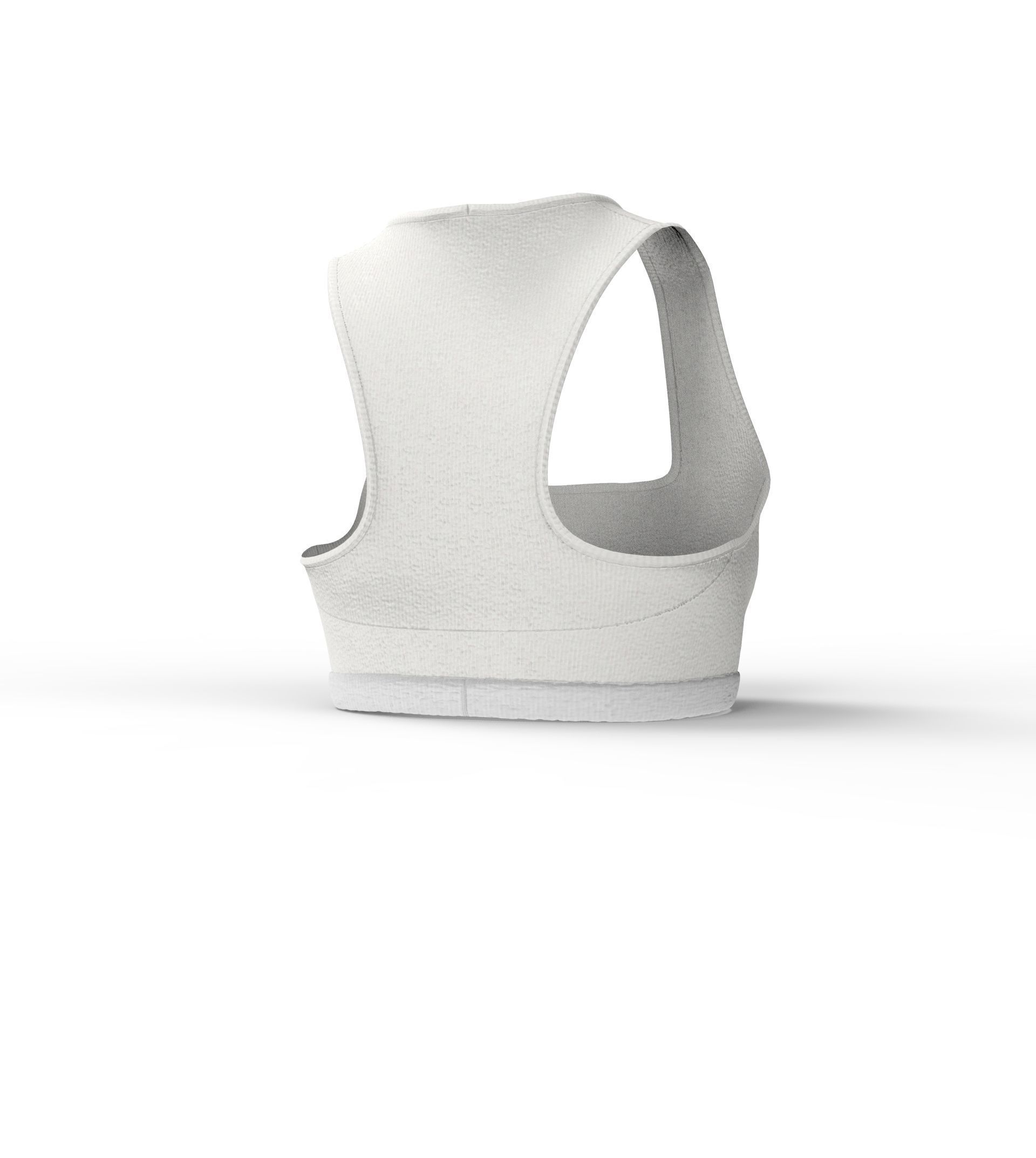 Women Sports Bra Top with UV map 3D model | CGTrader