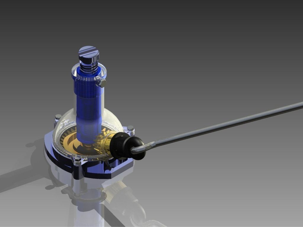 SCREW JACK free 3D model | CGTrader