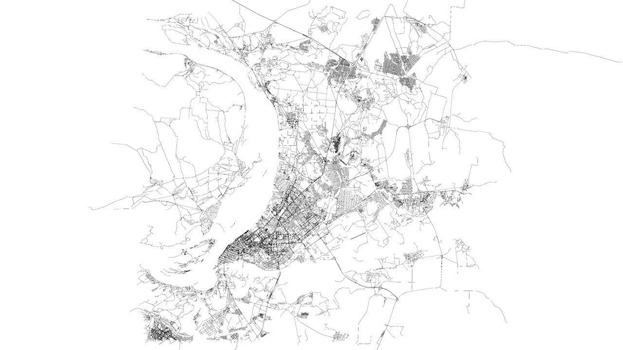 Samara Road Network and Streets 3D model | CGTrader