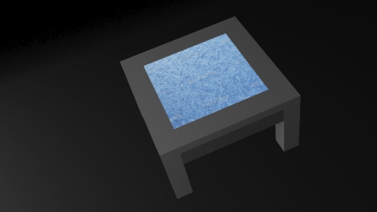 3D model Club Table VR / AR / low-poly | CGTrader