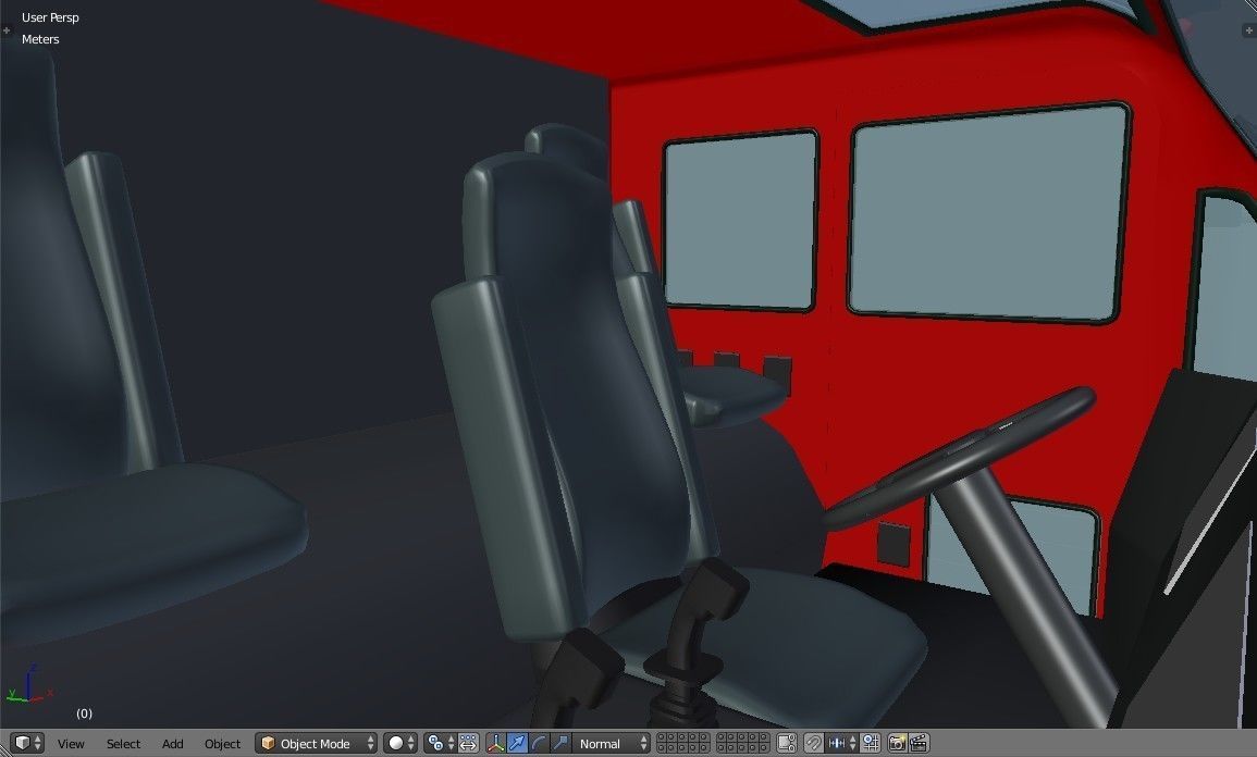 Airport Fire Truck ARFF Crash Tender 8x8 3D model | CGTrader