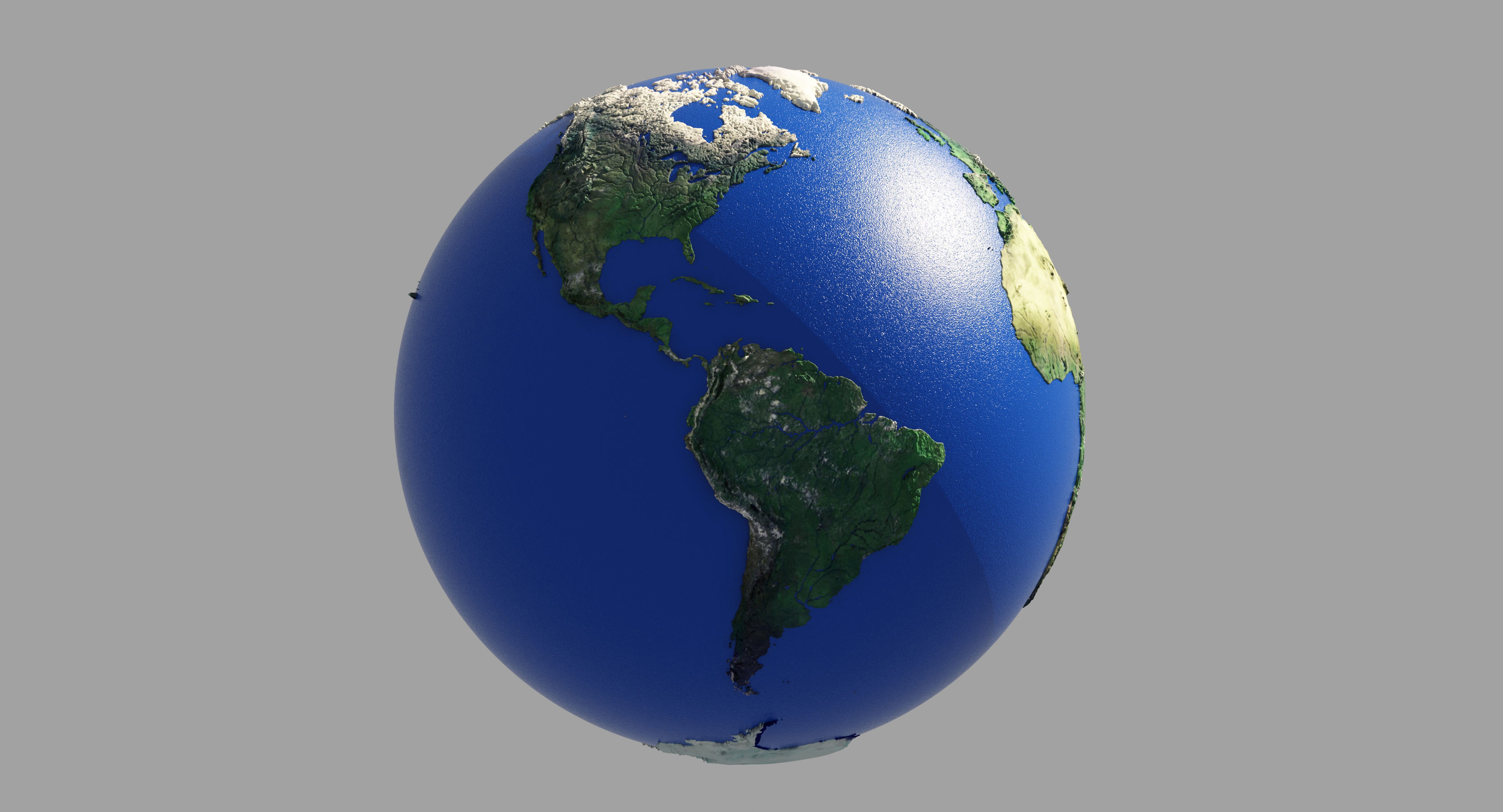 Earth Globe HD 3D model | CGTrader