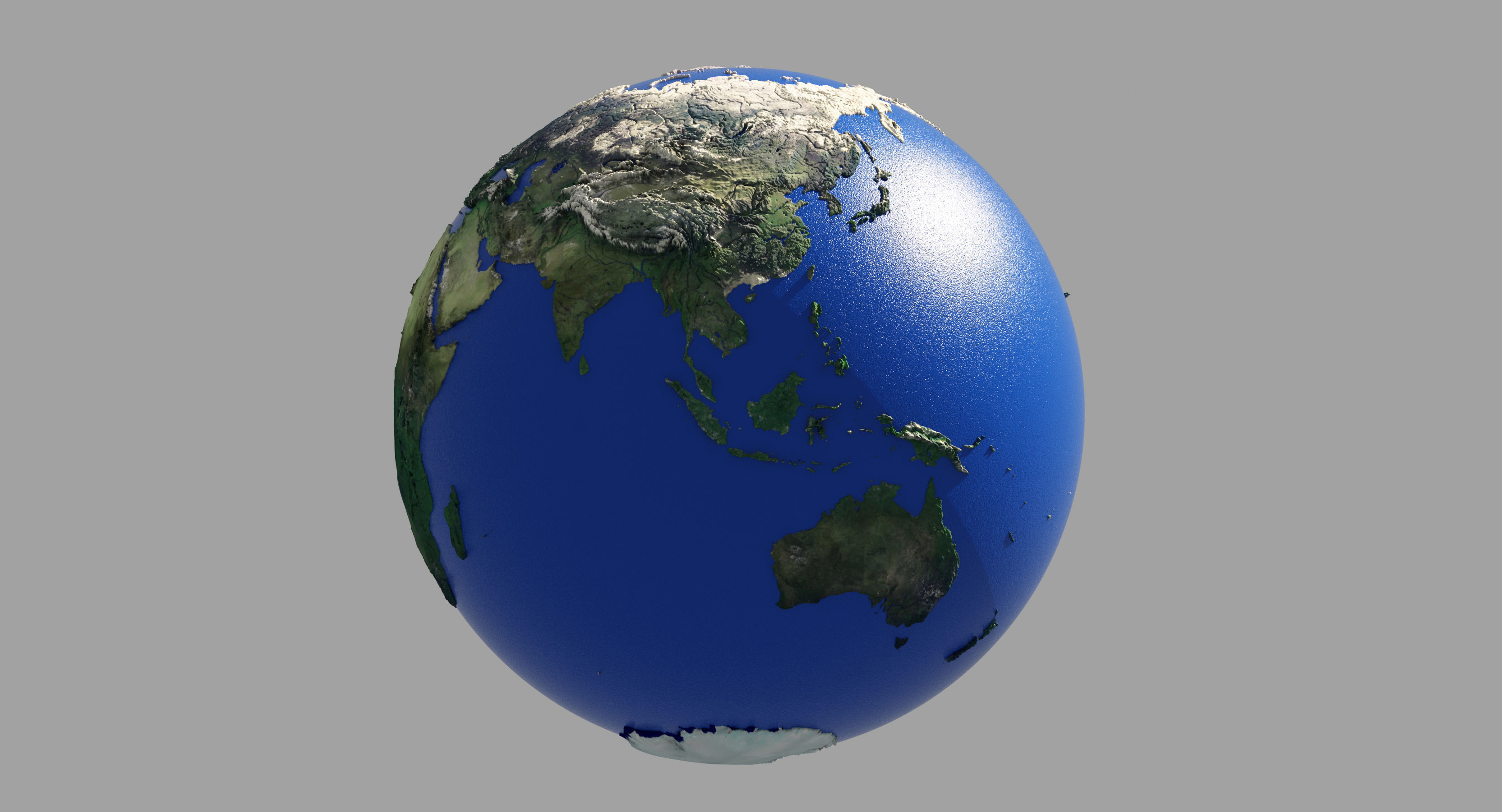 Earth Globe HD 3D model | CGTrader