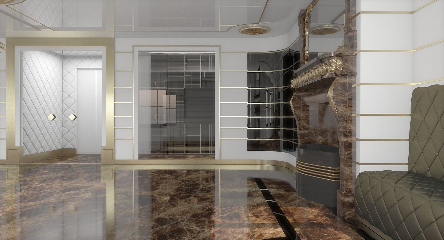 Classic Luxury Interior 3D 3D model | CGTrader