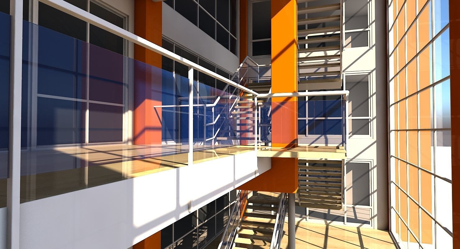 Building Interior 524 3D model | CGTrader