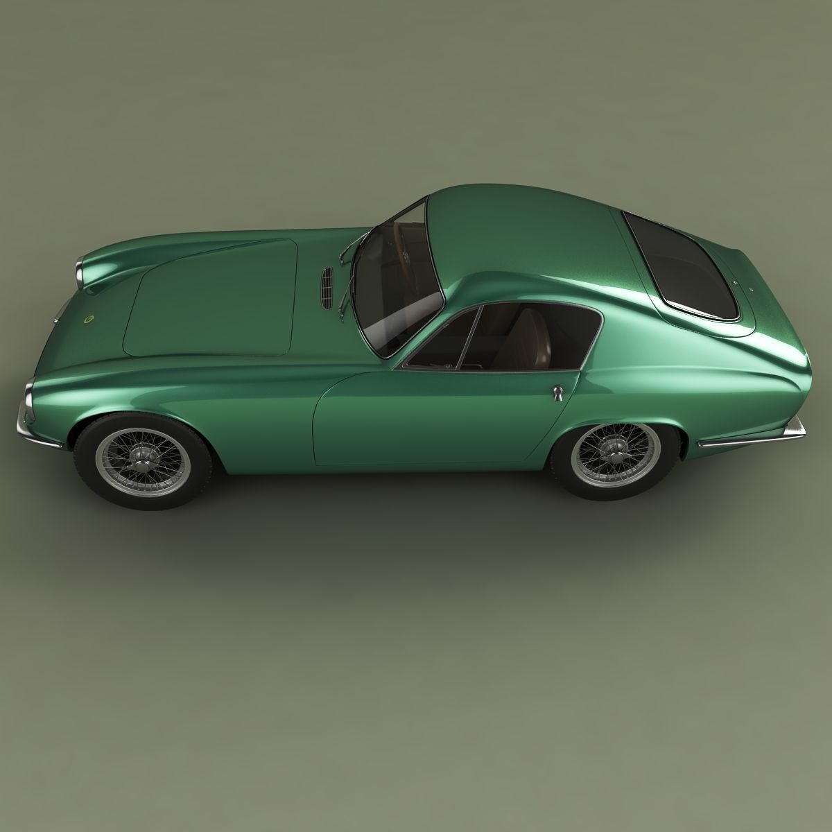 Lotus Elite Fastback 3D model | CGTrader
