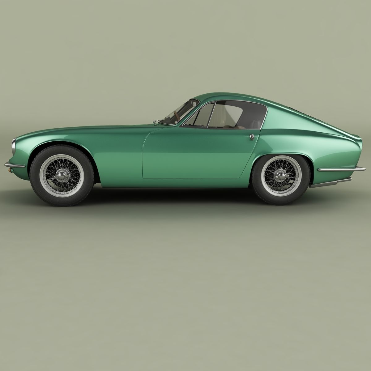 Lotus Elite Fastback 3D model | CGTrader