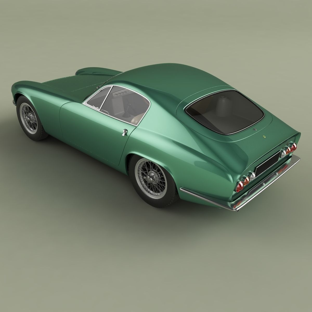 Lotus Elite Fastback 3D model | CGTrader