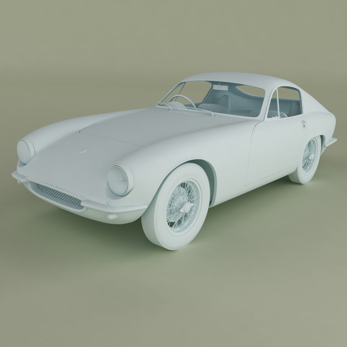 Lotus Elite Fastback 3D model | CGTrader