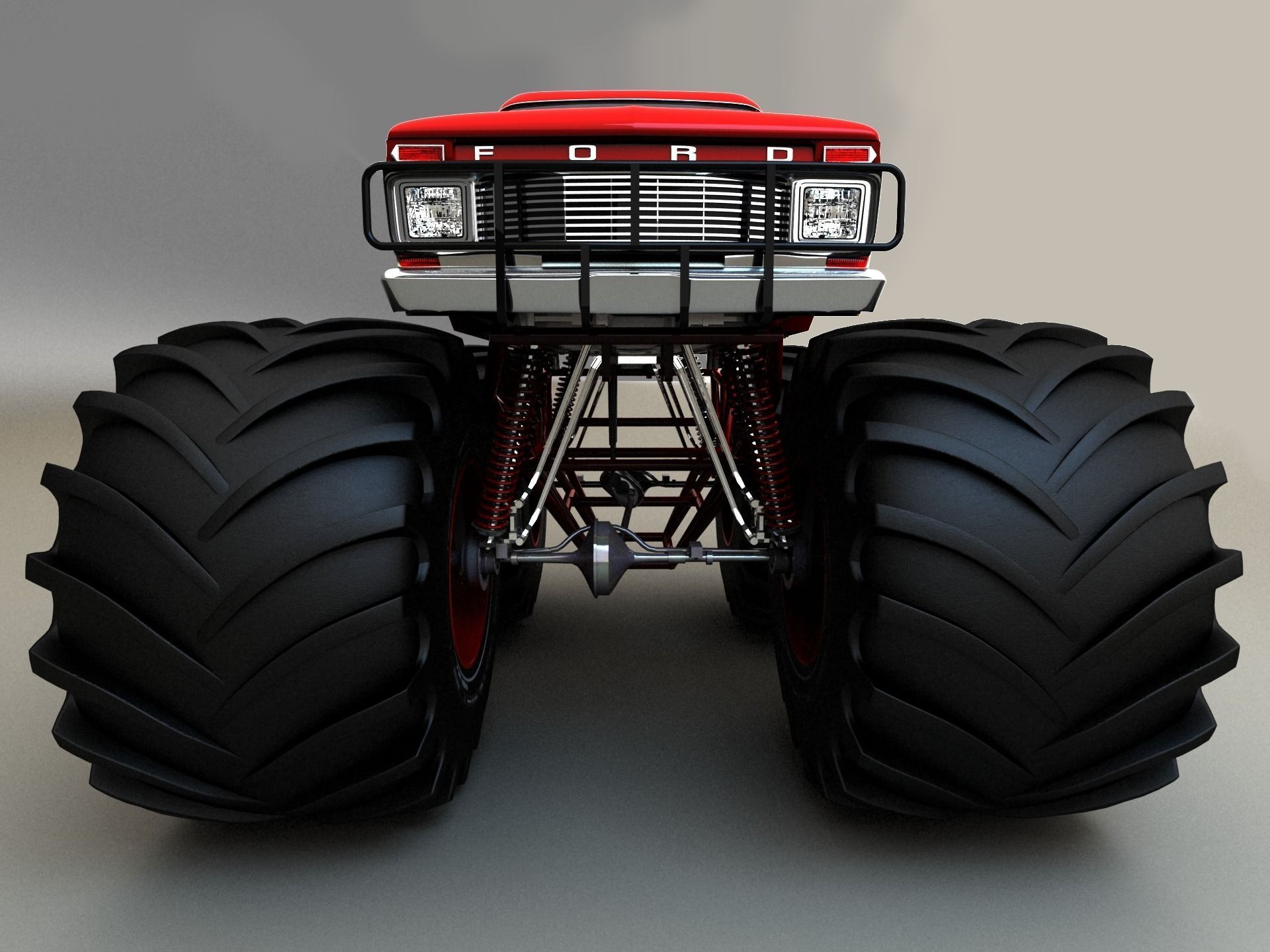 Monster Truck 3D model | CGTrader