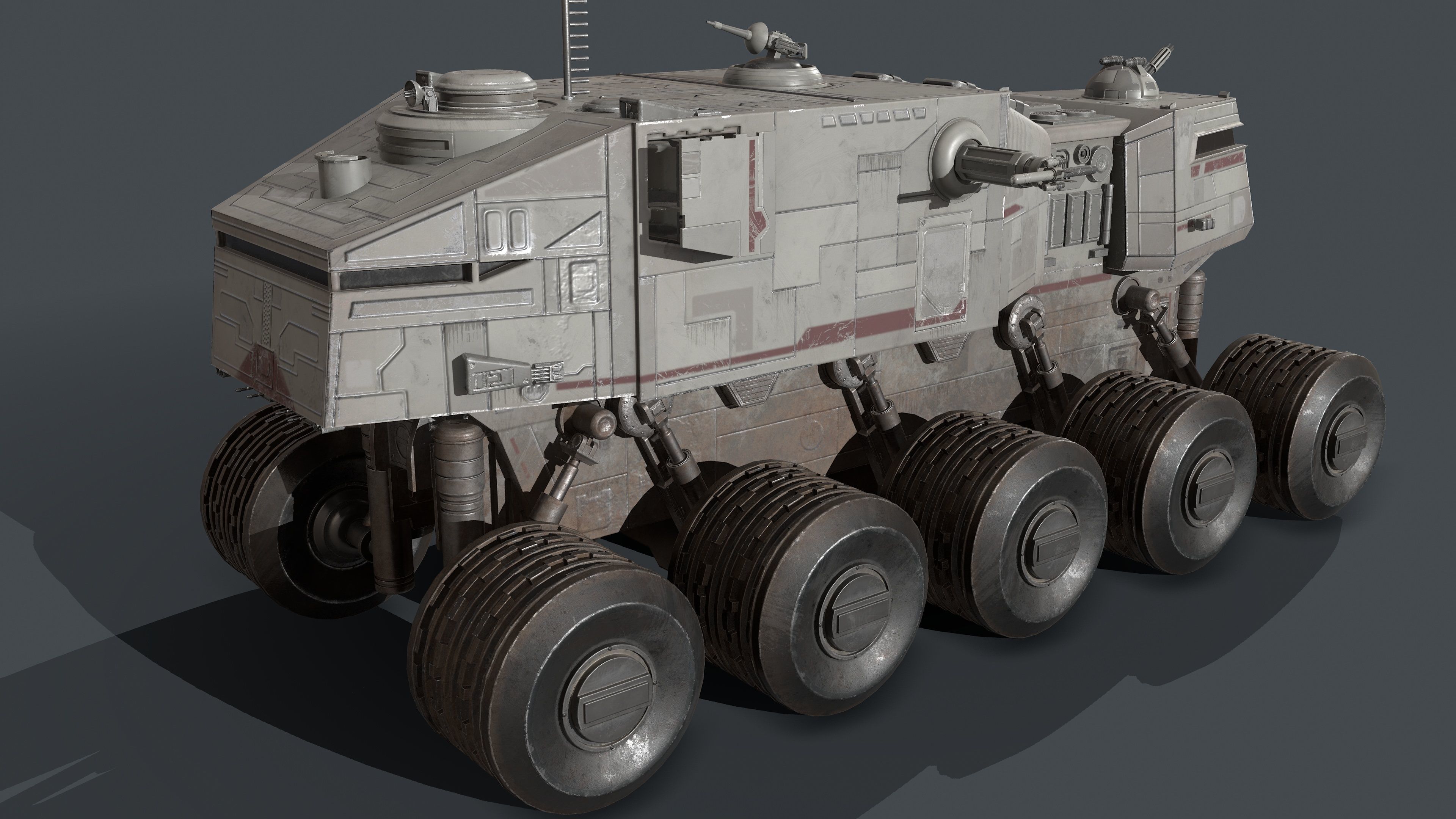 3D model Star Wars - Juggernaut HAVw VR / AR / low-poly | CGTrader