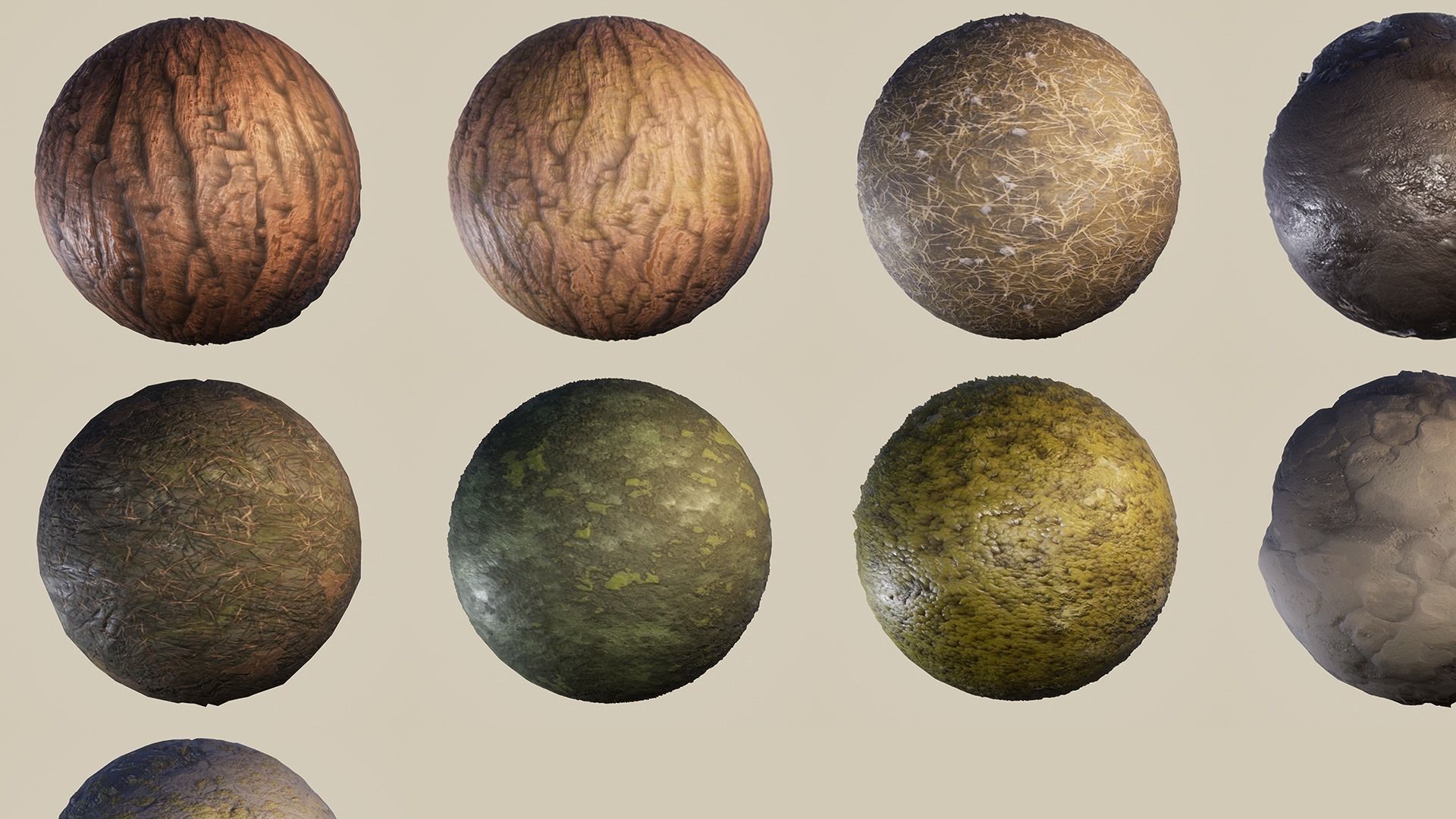 Texture 9 Seamless UE4 PBR Materials - Unreal Engine Forest Pack VR ...