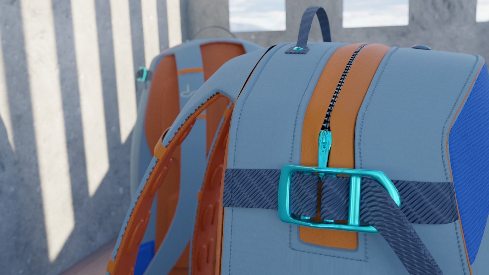 GORE-TEX fabric Backpack 3D model | CGTrader