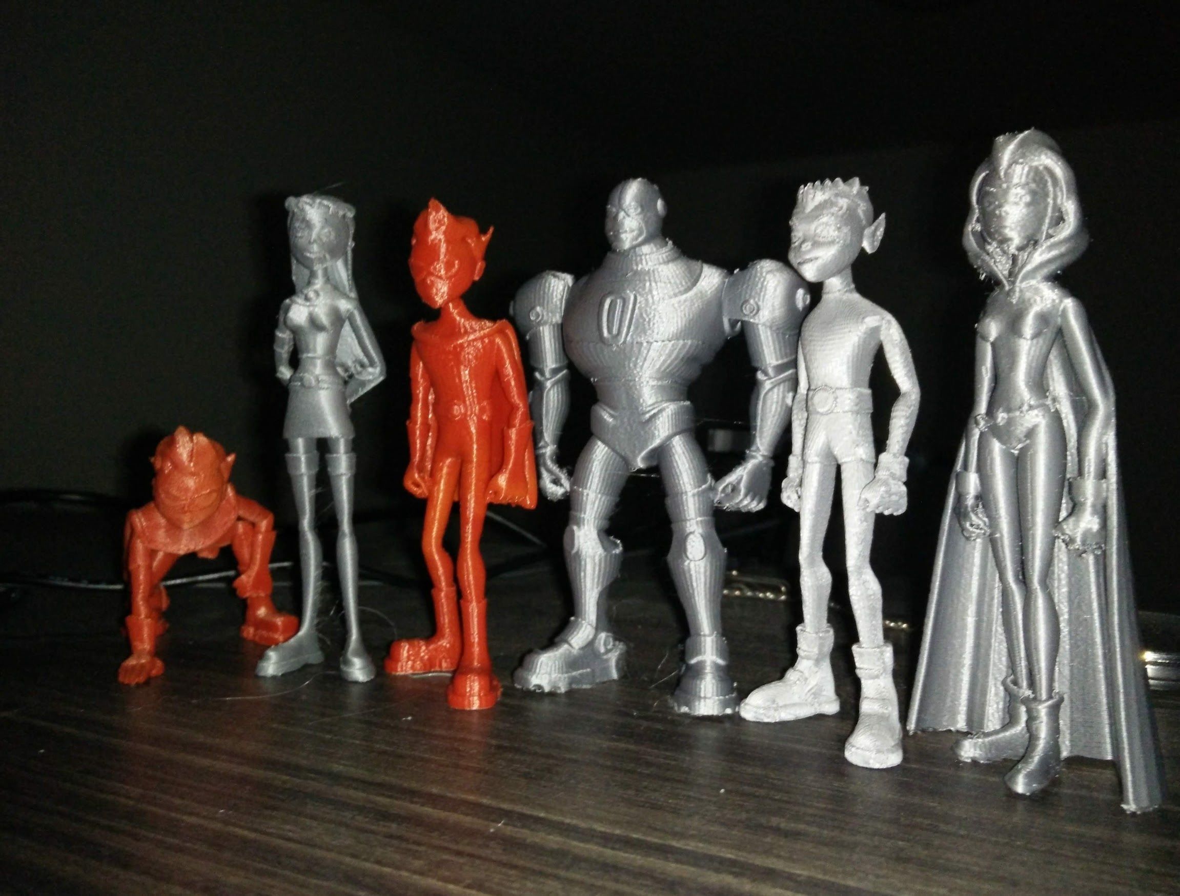 Teen Titan Starfire 3D model 3D printable | CGTrader