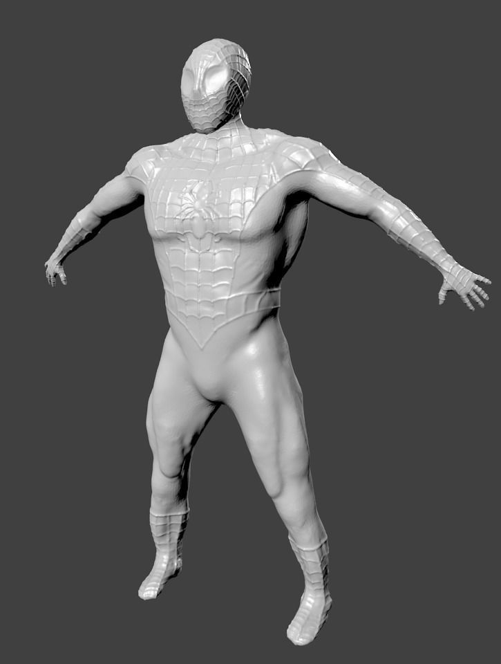3D model Spider-man Model spider man VR / AR / low-poly rigged | CGTrader