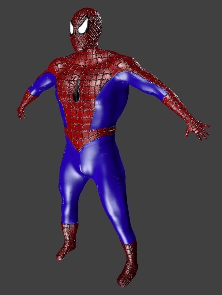 3D model Spider-man Model spider man VR / AR / low-poly rigged | CGTrader