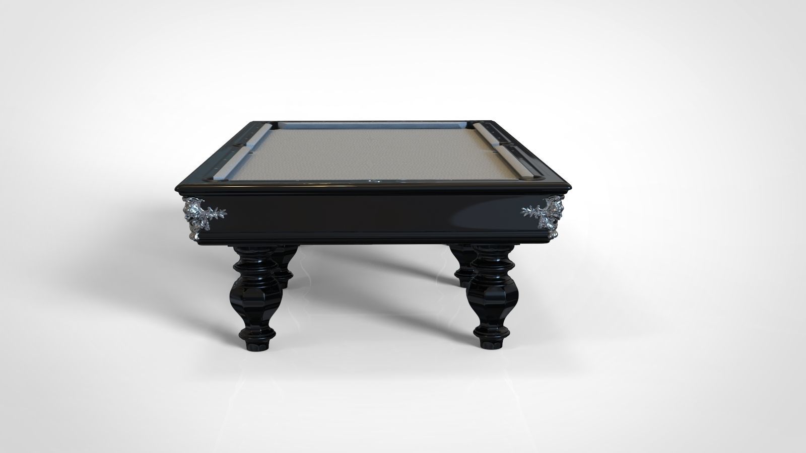 POOL TABLE BILLIARD CAVICCHI VIRGILIO 9ft free 3D model | CGTrader