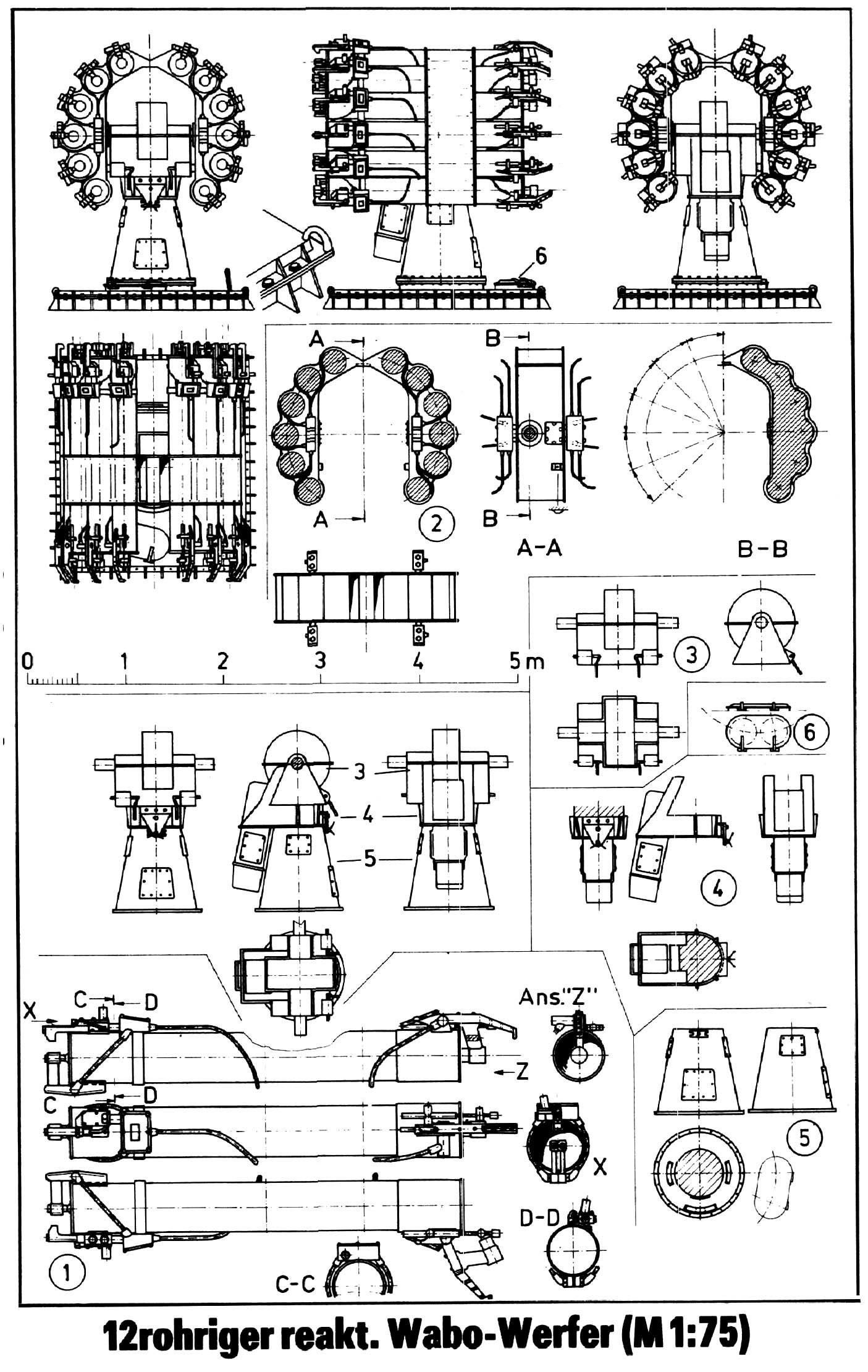Russian Anti Submarine Launcher RBU-6000 Zapad 3D model | CGTrader