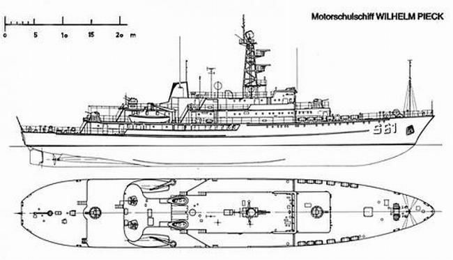 East Germany training ship S-61 NATO Moma class 3D model | CGTrader