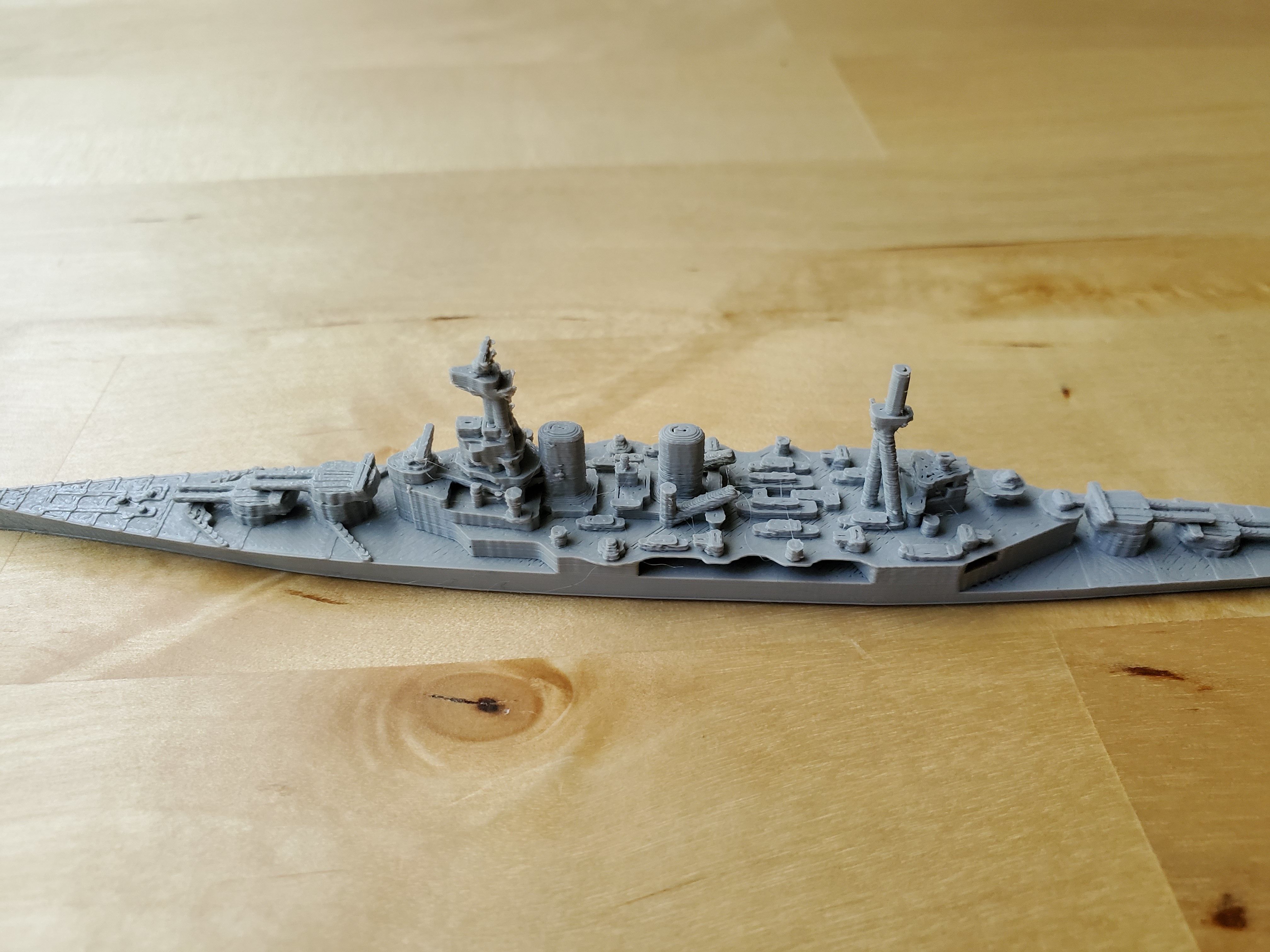 British Battlecruiser HMS Hood Warship 3D model 3D printable | CGTrader