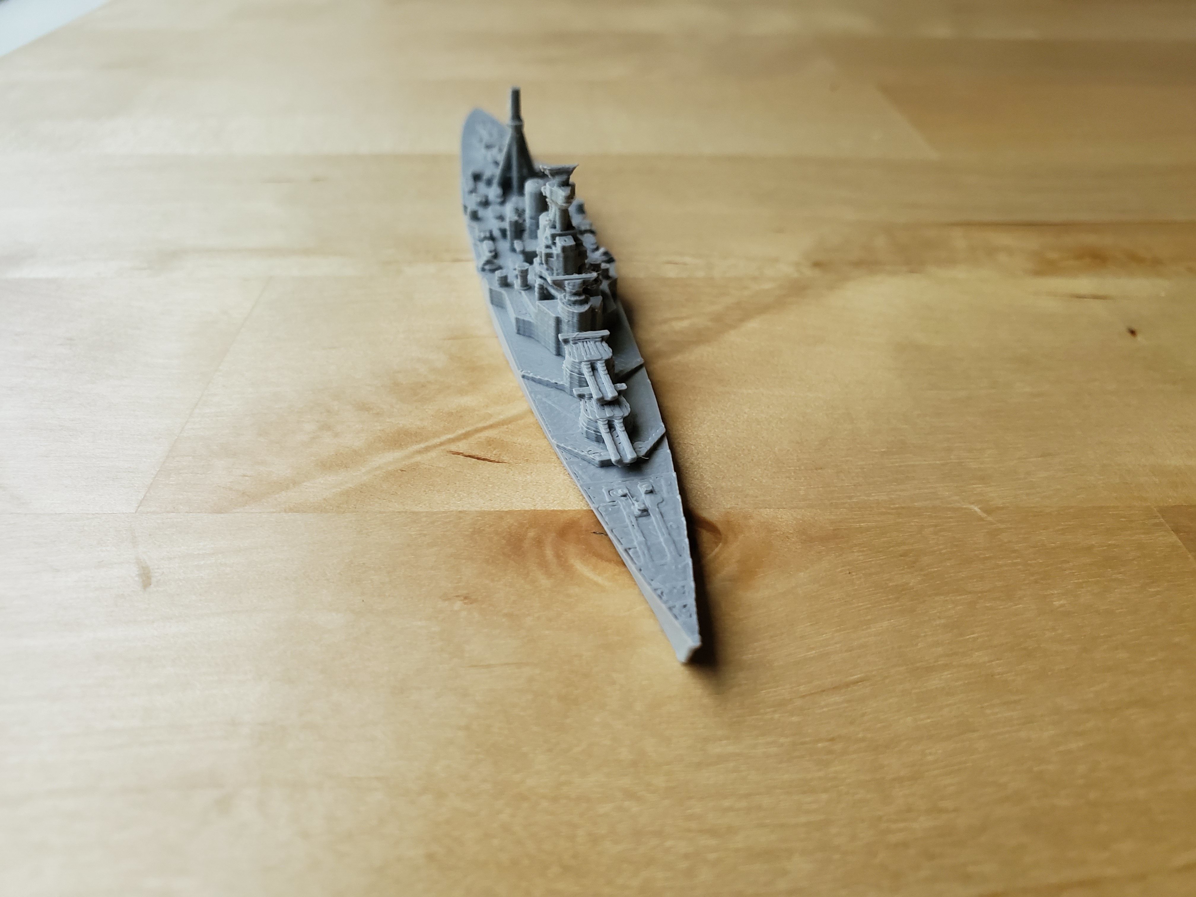 British Battlecruiser HMS Hood Warship 3D model 3D printable | CGTrader