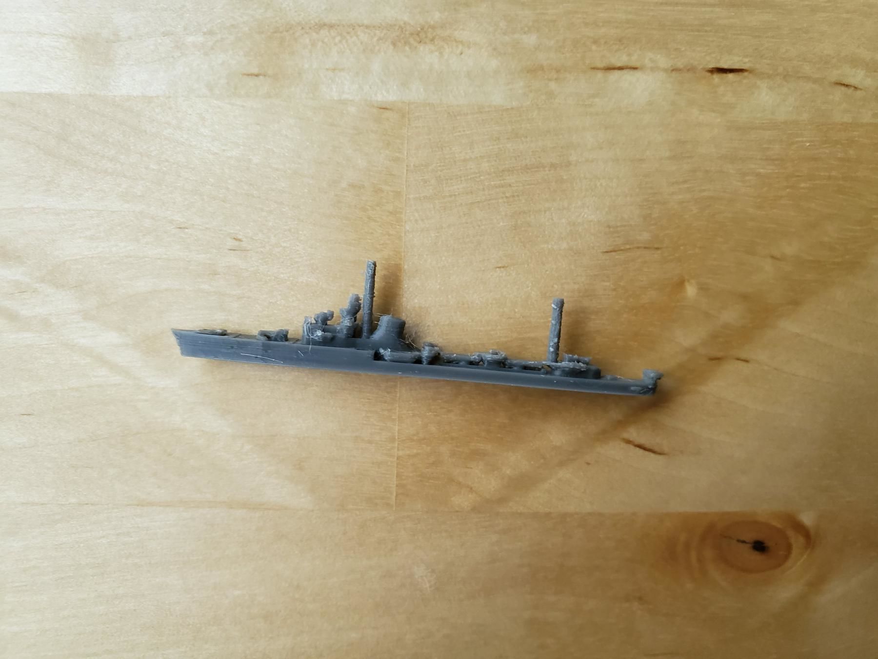 Italian Soldati Class Destroyer Warship free 3D model 3D printable ...