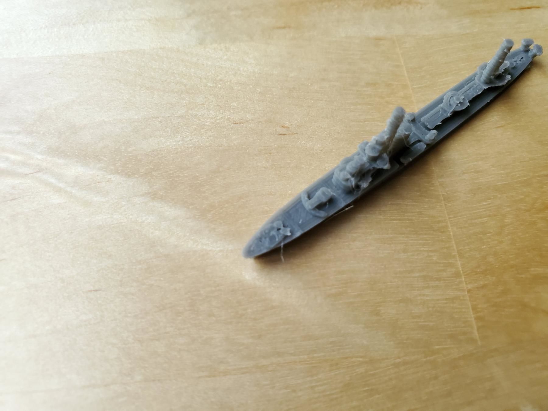 Italian Soldati Class Destroyer Warship free 3D model 3D printable ...