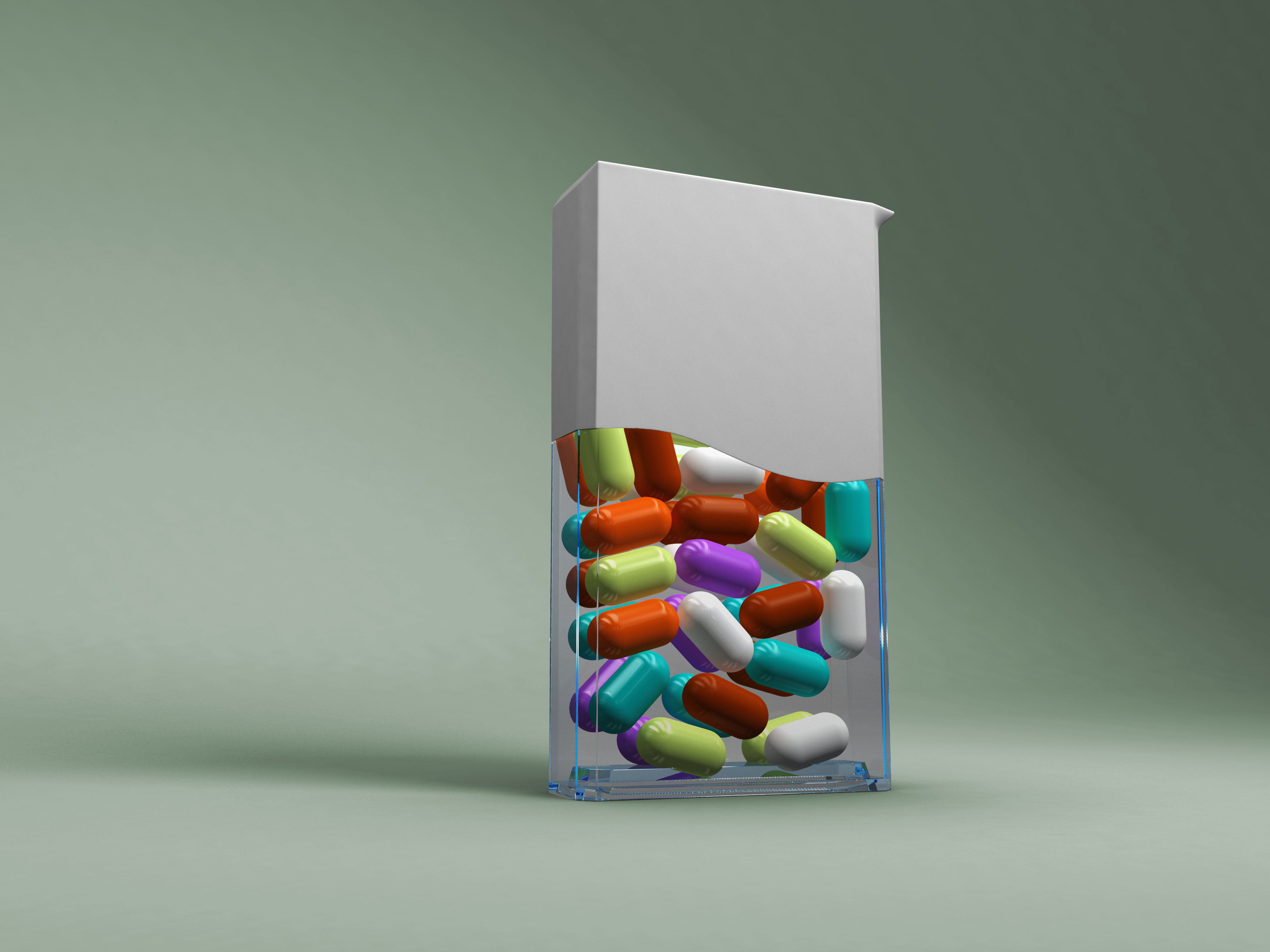 tic tac gum 3D model | CGTrader