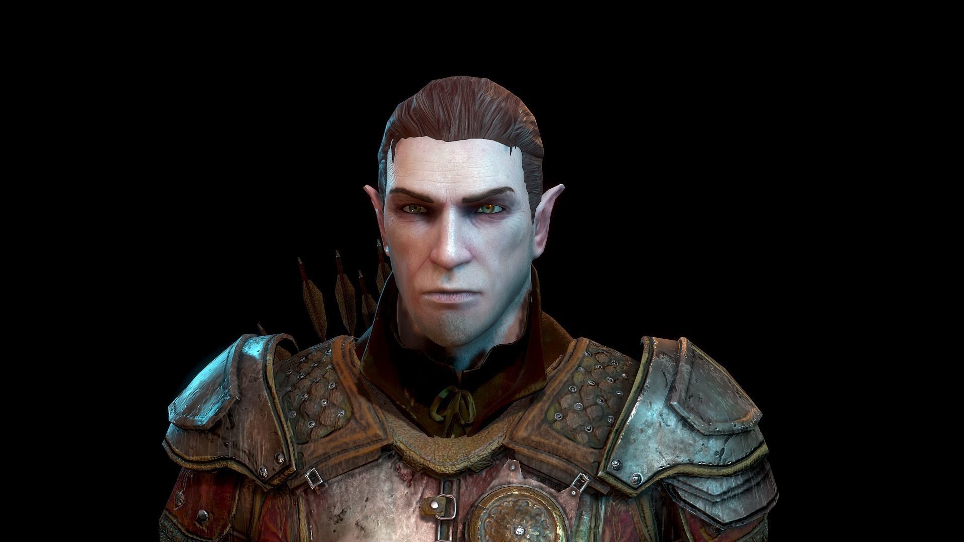 3D model Archer Lambert Game Ready Model VR / AR / low-poly rigged ...