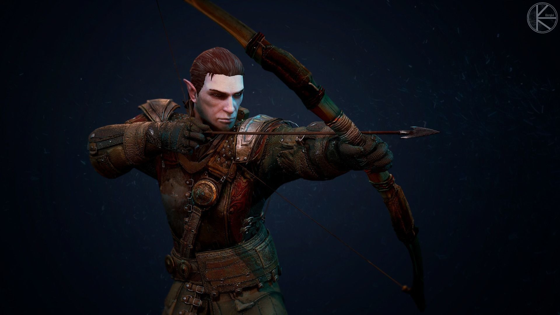 3D model Archer Lambert Game Ready Model VR / AR / low-poly rigged ...