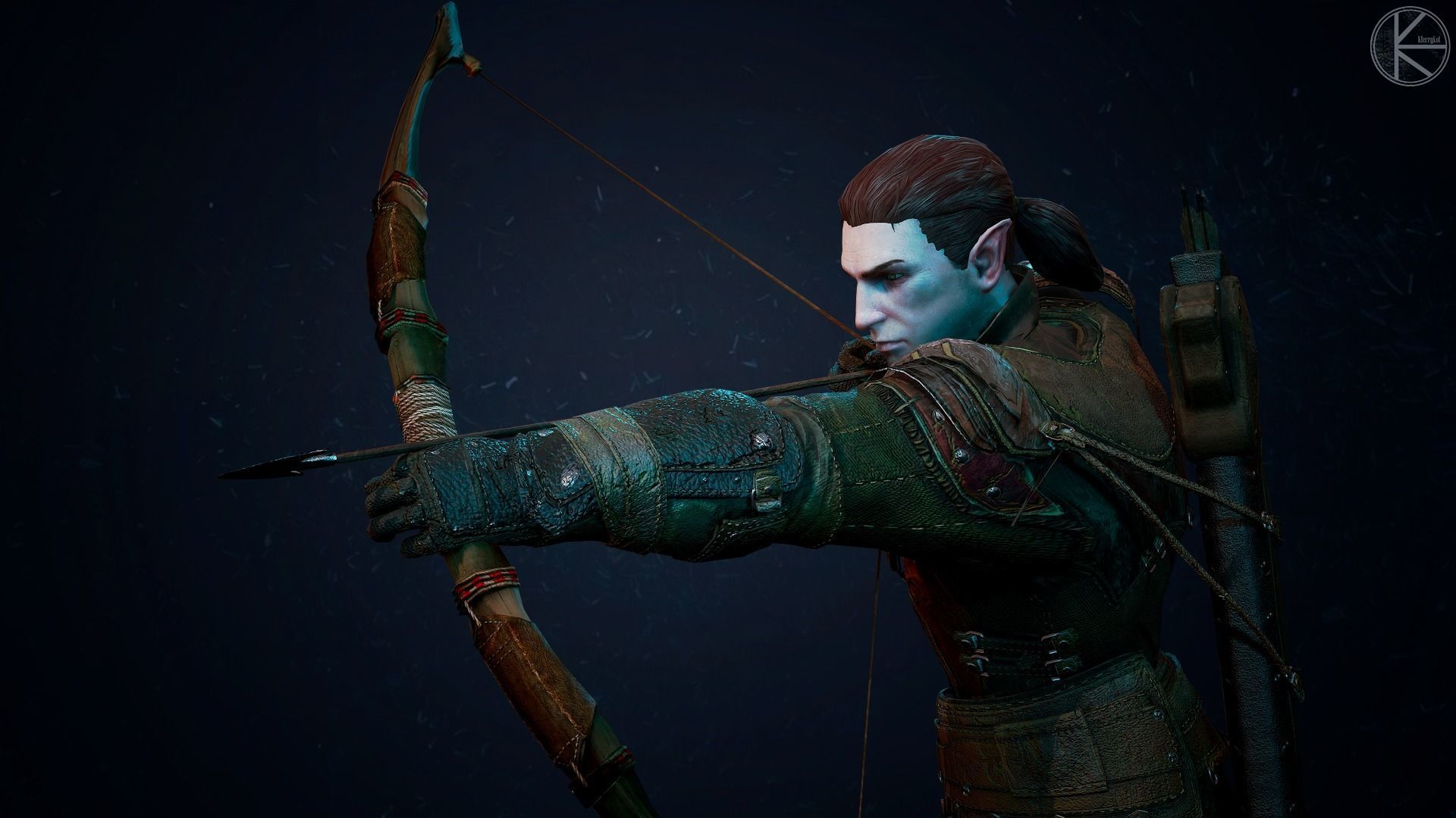 3D model Archer Lambert Game Ready Model VR / AR / low-poly rigged ...