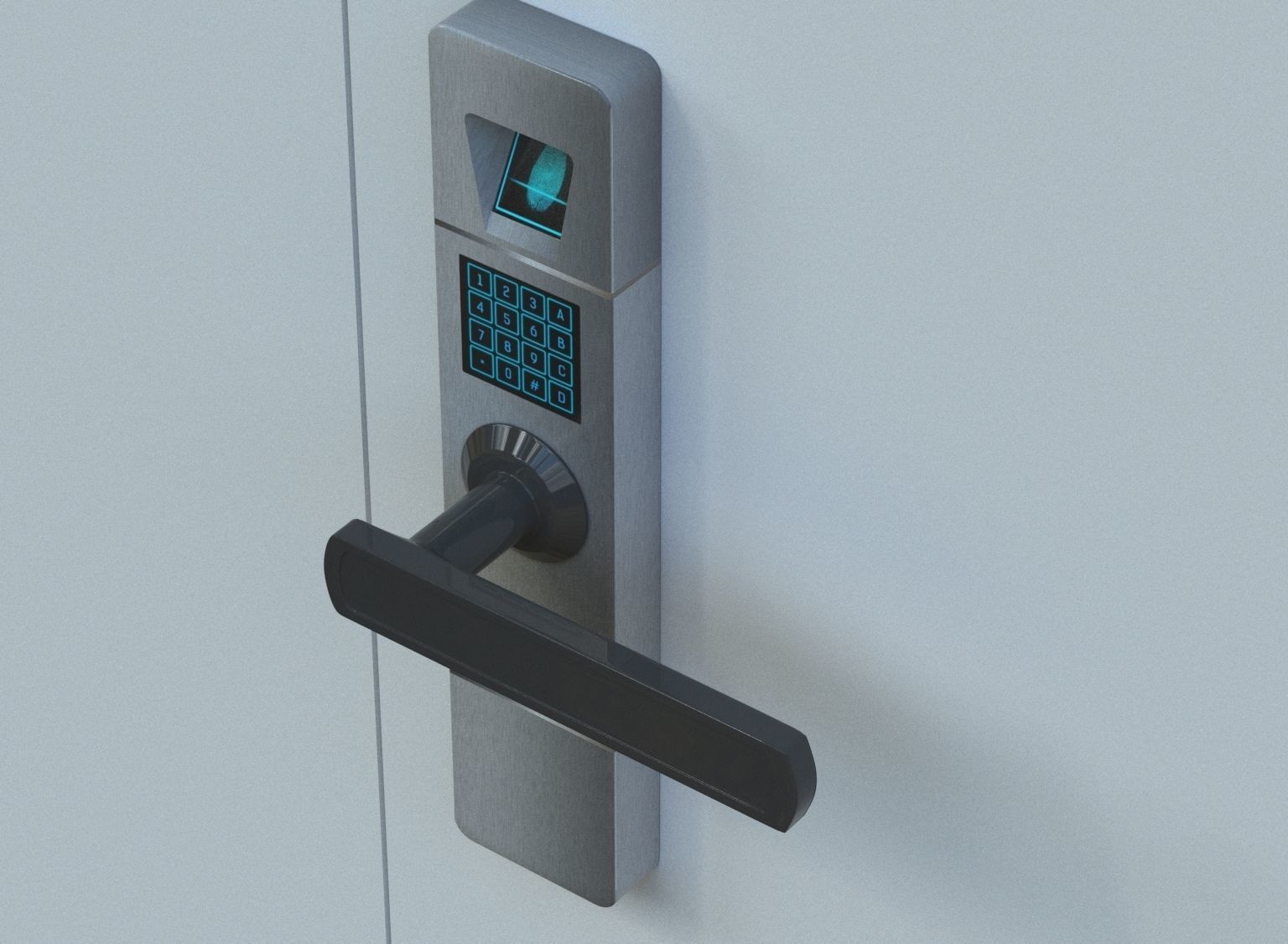 Handle digital 3D model | CGTrader