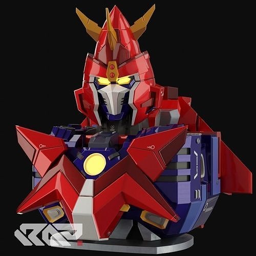 Voltus V Bust 3D model 3D printable | CGTrader